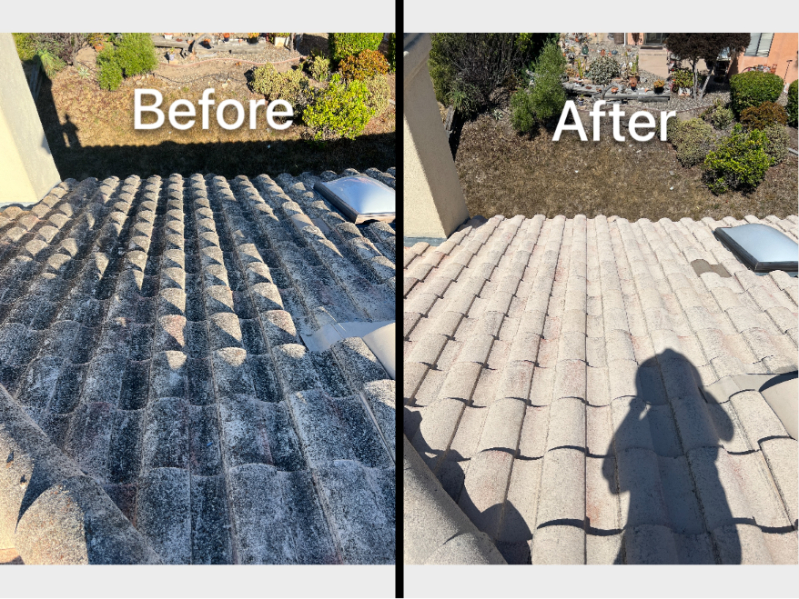 Concrete Tile Roof Cleaning in Pismo beach, CA | Pinnacle Exterior ...